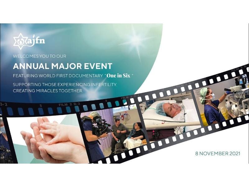 AJFN Annual Major Event 2021 - Australian Jewish Fertility Network